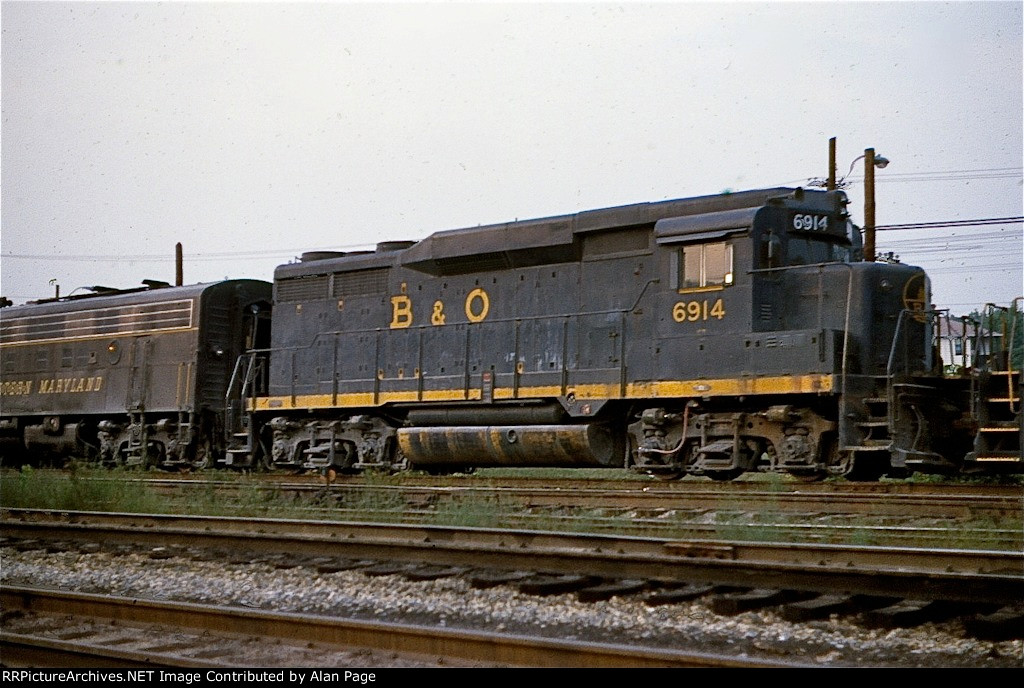 B&O GP30 6914 and WM F-7A 7167